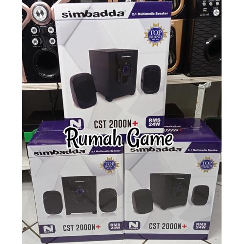 Jual Simbadda Cst 2000N+Speaker Bluetooth Radio Usb ORI Mirip Logitech ...