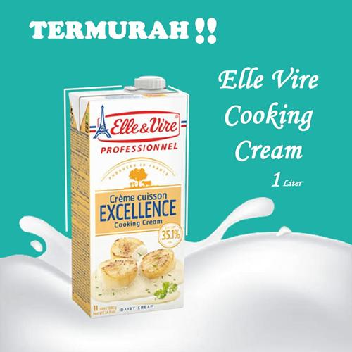 Jual Elle Vire Cooking Cream 1 Liter / Dairy Product - Kab. Tangerang ...