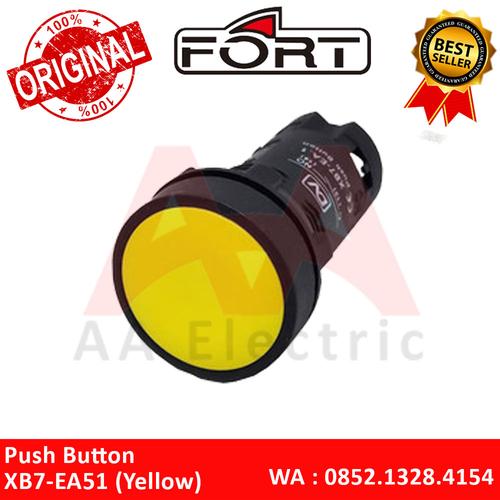 Jual Push Button XB7-EA51 / XB7EA51 warna Kuning Fort - Jakarta Pusat ...