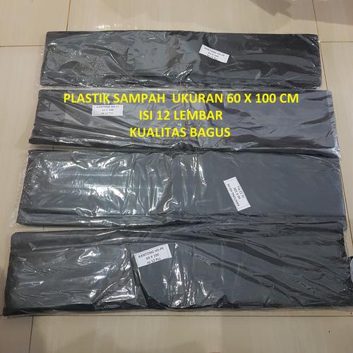 Jual Kantong Plastik Sampah 60x100 cm / Plastik Hitam 60x100 cm - Jakarta Pusat - Packing ...