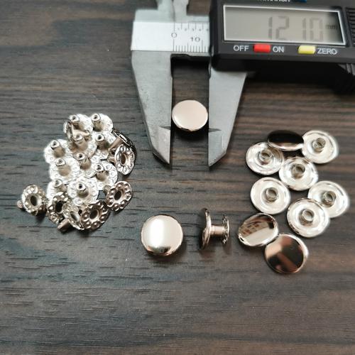 Jual paku centang / paku keling 12mm nikel/V-2730/1000sets - Jakarta ...