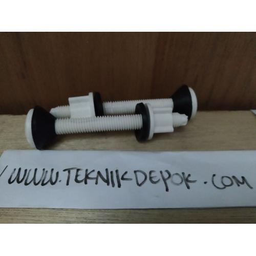 Jual Baut PVC Tangki Closet Duduk Nylon Kamar Mandi Skrup Toilet WC ...