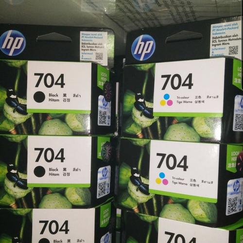 Jual tinta hp 704 black/color - Hitam - Jakarta Selatan - Syazwaxerox ...