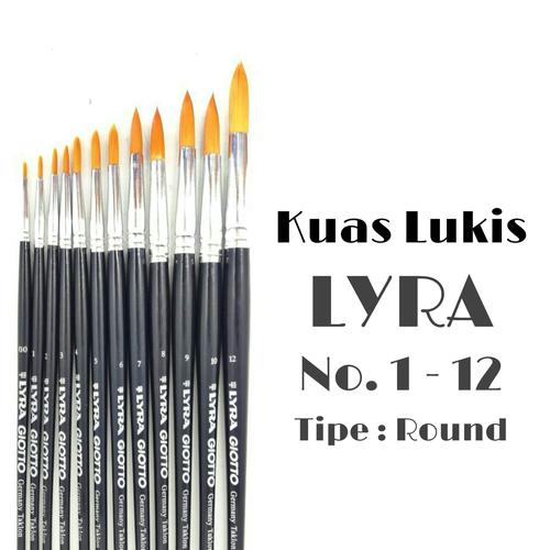 Jual Kuas Lukis LYRA Tipe Bulat No.10 - Kota Semarang - Sumurboto ...