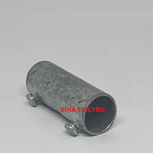 Jual Sok Galvanis E25 / Sok Pipa Conduit Galvanis E25 Sock Besi Polos ...