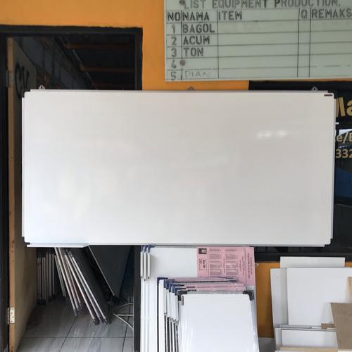 Jual Papan tulis whiteboard gantung 90X240 magnetik - Jakarta Timur ...