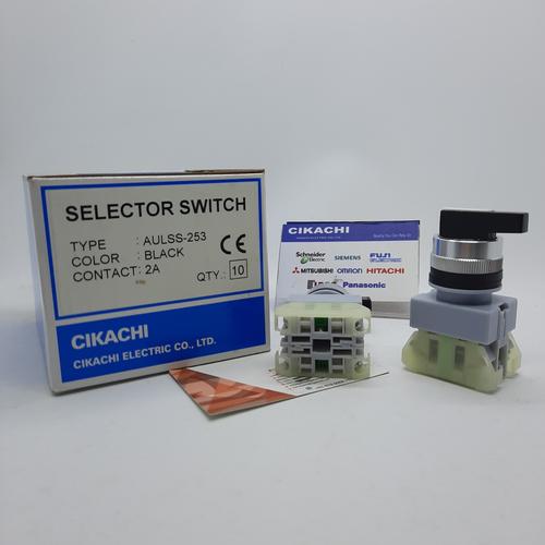 Jual AULSS-222 (on-off), SELECTOR SWITCH Spring Return CIKACHI ...
