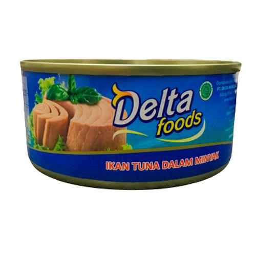 Jual Ikan Tuna Kaleng Delta Foods varian original - Kab. Sidoarjo ...