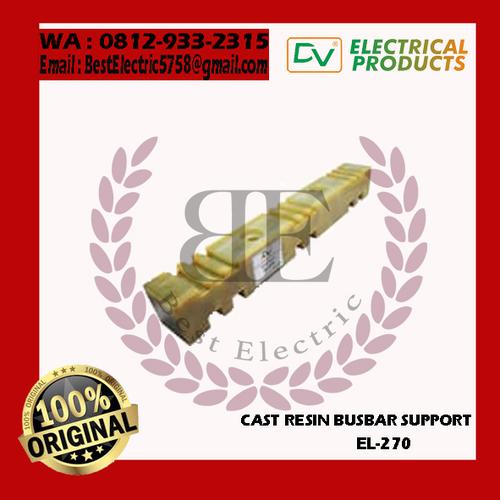 Jual CAST RESIN BUSBAR SUPPORT DV / EL-270 / 35 X 270 X 35mm / M12,M20 ...