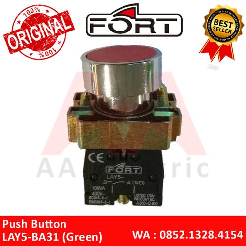 Jual Push Button LAY5-BA31 / LAY5BA31 warna Hijau Fort - Jakarta Pusat - AA Electric Online ...