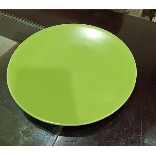 Jual Piring Kue Keramik Hijau Polos - Sedang - Jakarta Barat - shopwme ...