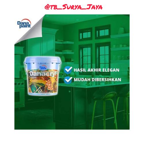 Jual CAT TEMBOK DANACRYL SHEEN DANAPAINT 2.5 LITER ANEKA WARNA - Kota ...