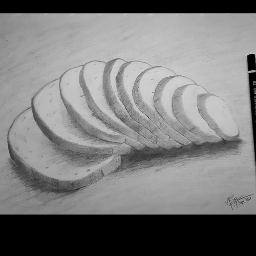 Jual lukisan roti gambar roti - Kota Malang - Gallery Zed | Tokopedia