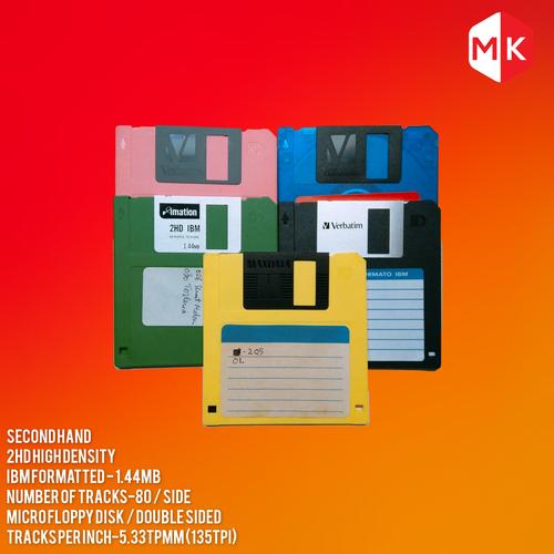 Jual Disket 2HD 1.44MB Floppy Disk (Seken Fungsi) - Seken NonFungsi ...
