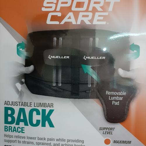 Jual Mueller Adjustable Back Brace W/Lumbar Pad - Jakarta Barat ...