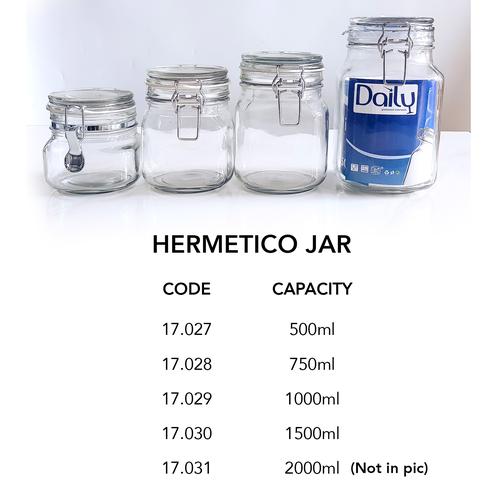 Jual HERMETICO JAR / TOPLES KACA - 1500 ml - Kab. Badung - KITA SHOP ...