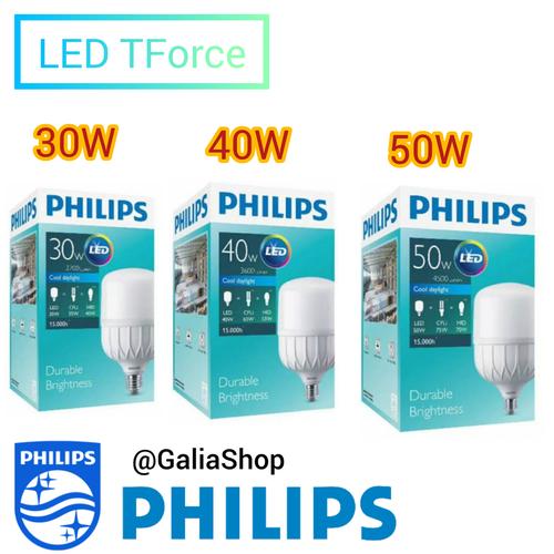 Jual Lampu Philips Led Tforce 30W 40W 50W - 45 Watt - Kota Tangerang - Galia Shop. | Tokopedia
