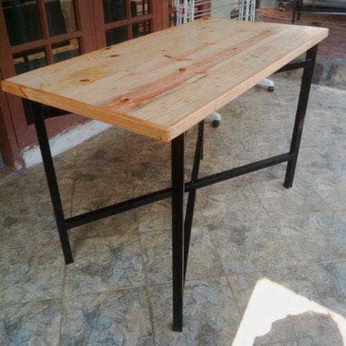Jual Meja Makan Lipat Lapis Jati Belanda Murah praktis - besi saja ...