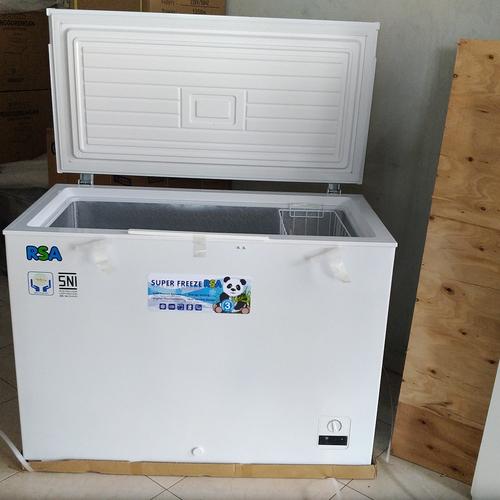 Jual chest freezer RSA 310 liter/ kulkas pembeku frozen food CF-310 ...