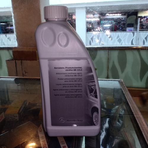 Jual air radiator / coolent / antifreeze asli mercy.. Radiator coolant ...