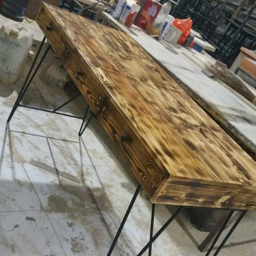 Jual Meja kerja jati belanda 150x60x80 - Warna bakar - Kota Bekasi ...