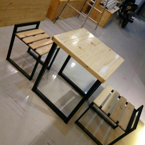 Jual Meja makan / Meja cafe industrial minimalis 2 bangku - Kota Bekasi ...