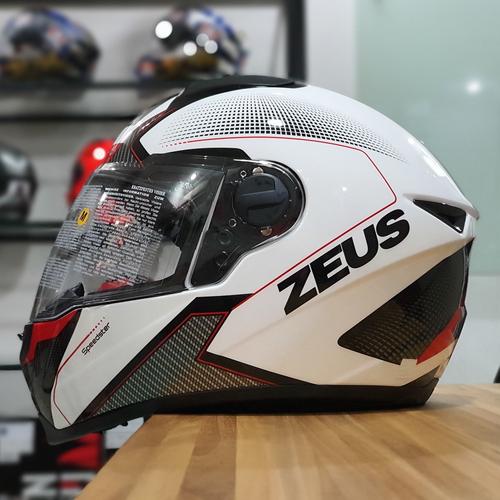 Jual ZEUS HELM - ZS 811 WHITE / AL6 BLACK RED - Kota Semarang - Mr ...