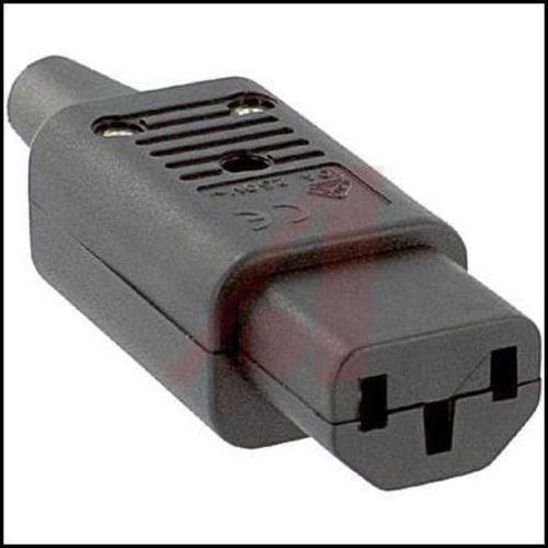 Jual Schurter 4782 IEC plug , female power connector , konektor power ...