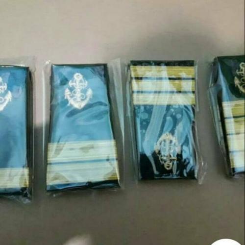 Jual PANGKAT PELAUT EPOLET PELAYARAN EVOLET PERWIRA KAPTEN ATRIBUT ...