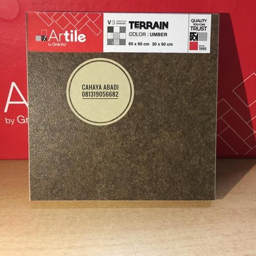 Jual GRANITE GRANITO TERRAIN UMBER KW1 60X60CM 1.44METER - Jakarta ...