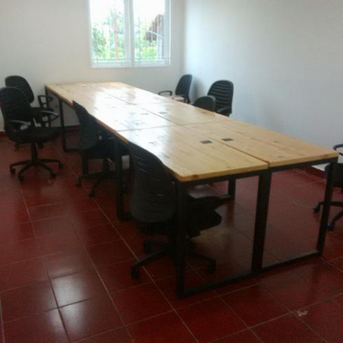 Jual meja makan / meja kantor (kerja) minimalis industrial - Kota ...