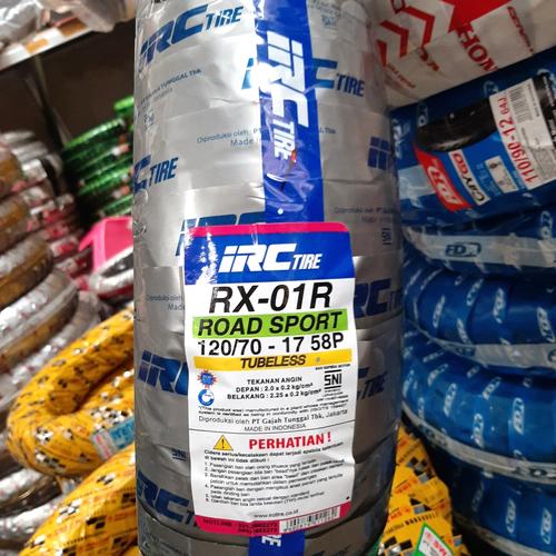 Jual Ban Luar Irc RX-01R 120/70-17 Tubeless - Kota Depok - sumber motor cinangka | Tokopedia