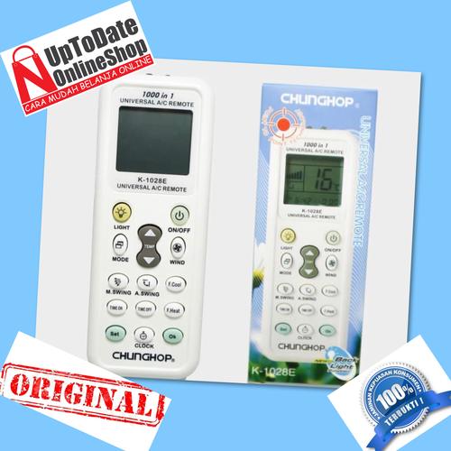 Jual REMOTE AC UNIVERSAL CHUNGHOP K-1028E - Kota Tangerang ...
