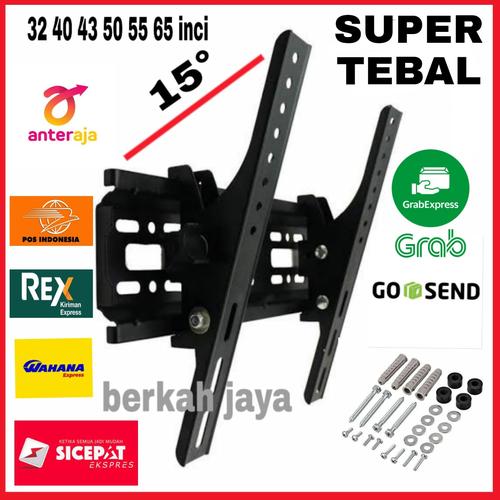 Jual bracket tv 32 40 43 50 55 65 inci UNIVERSAL - Jakarta Timur ...