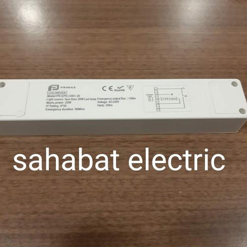 Jual Emergency Lampu Led 20Watt Garansi 3Bulan Nicad Battery Powerpack ...