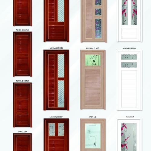 Jual pintu panel kayu uPVC SE platinum. pintu platinum Upvc - Kota ...