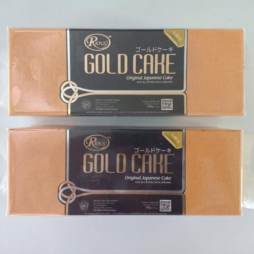 Jual Rious Gold Cake Original Japanese Cake 200 gram - Kota Surabaya ...