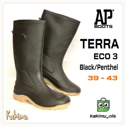 Jual SEPATU BOOT AP BOOTS TERRA ECO 3 HITAM - 39 - Kota Surabaya ...