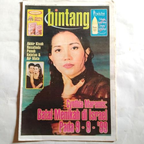 Jual Tabloid BINTANG INDONESIA No.441 Sep 1999 CYNTHIA MARAMIS - Kota ...
