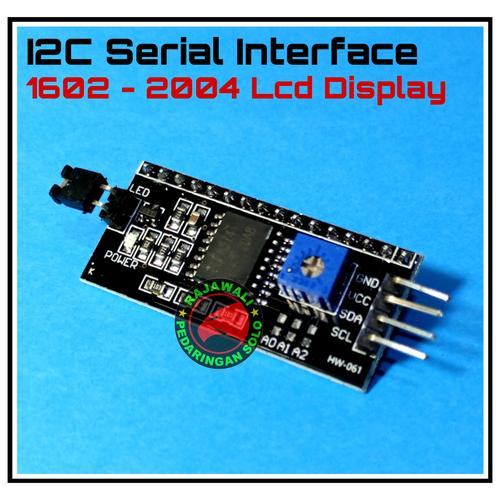 Jual MODUL I2C SERIAL INTERFACE BOARD FOR LCD 16X2 20X4 - Kota ...
