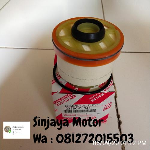 Jual filter solar atas fuel filter Innova Hilux Fortuner pajero ...
