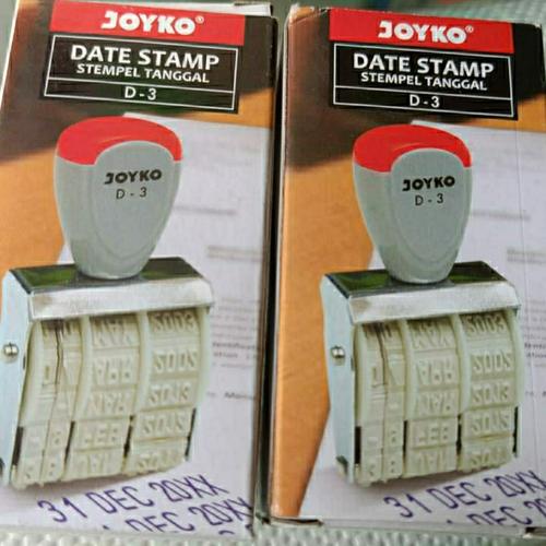 Jual Stempel Tanggal / Date Stamp Joyko D-3 - Jakarta Pusat - Sumber ...