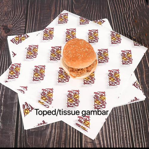 Jual Kertas bungkus nasi/buger/sandwich/kebab/wrapping/wax - Jakarta ...