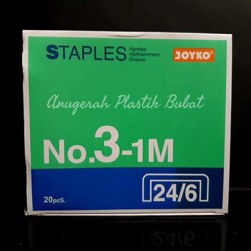 Jual Isi Staples No 3 Merk Joyko/Isi Stapler/Isi Hekter Besar/ Isi ...