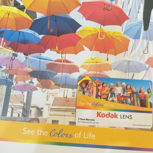 Jual LENSA KACAMATA Progresif EASY KODAK LENS 1.56 UVBLUE Blueray ...
