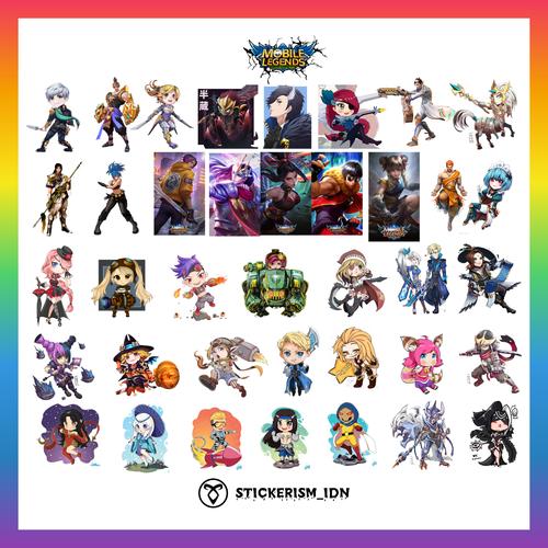 Jual STICKER / STIKER MOBILE LEGEND PACK A [39 PCS] - Kota Medan ...
