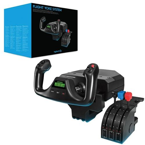 Jual Logitech Flight Gaming Pilot Controller Simulator - Kota Surabaya ...
