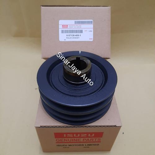 Jual pully kruk as atau pulley crankshaft isuzu panther 2500cc ...