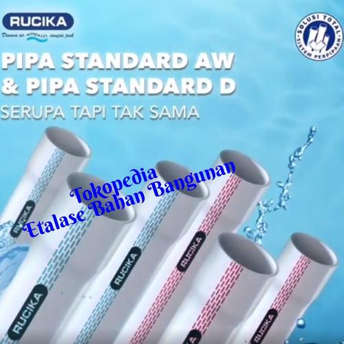 Jual PIPA METERAN PIPA RUCIKA 1" AW meteran PIPA PVC WAVIN 1" AW RUCIKA ...