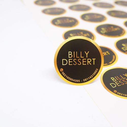 Jual CETAK STIKER LOGO MAKANAN / BRAND / OLSHOP / KEMASAN (PRINT & CUT ...